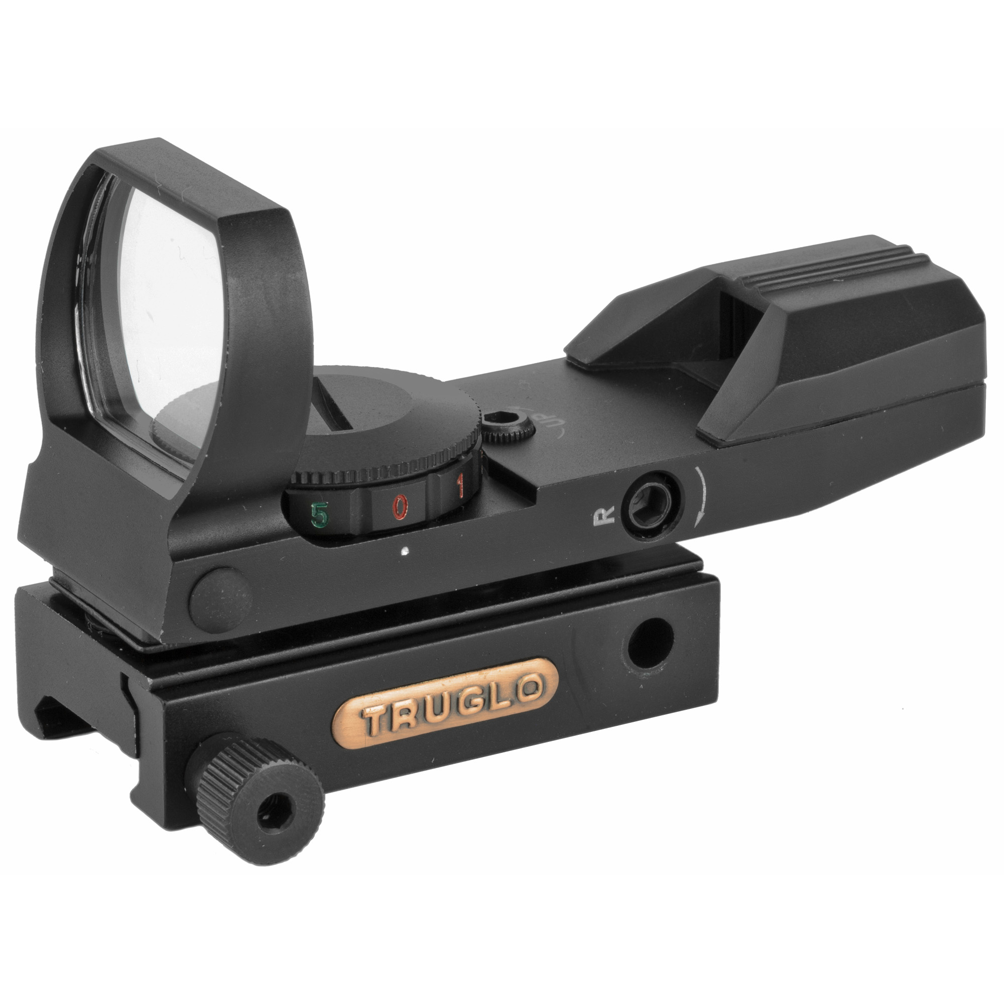 TRUGLO OPEN RED DOT DUAL COLOR BLACK Destination Tactical 52 25 TG8370B truglo-open-red-dot-dual-color-black-destination-tactical-52-25-tg8370b