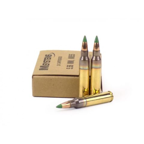 IMI Systems 5.56 NATO 62 GRAIN M855 Green Tip FMJ – 20 Round Box ...