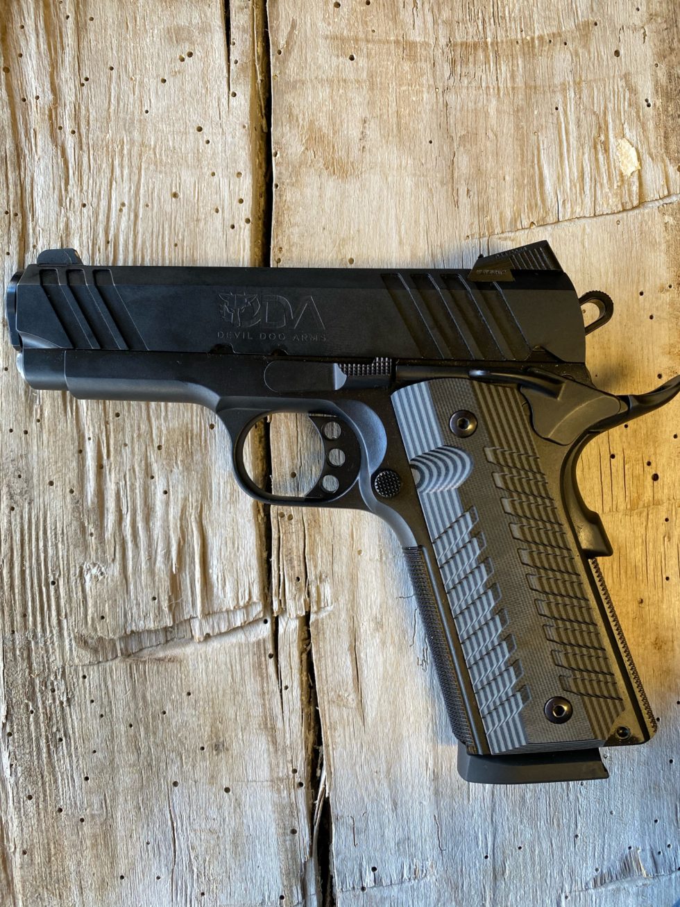 Devil Dog Arms 1911-3.5inch barrel- Black-.45 ACP – Element Armament