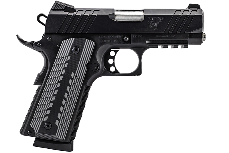 Devil Dog Arms 1911 w/Tac Rail - 4.25 inch barrel - Black - 9MM ...