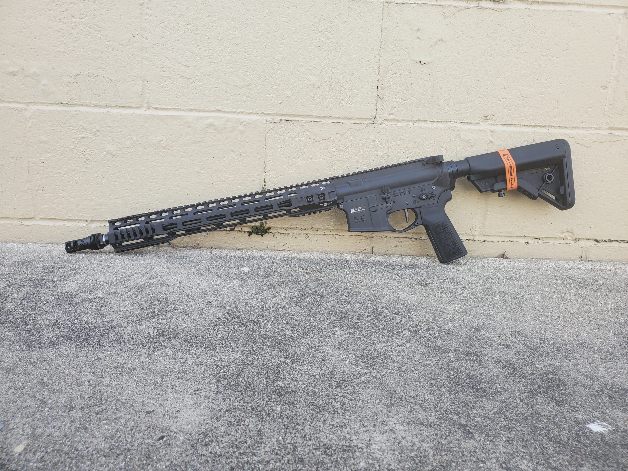 TYPE-A SPR-16 GEN 3 Rifle w/15" Handguard - 5.56NATO - Anodized Black ...