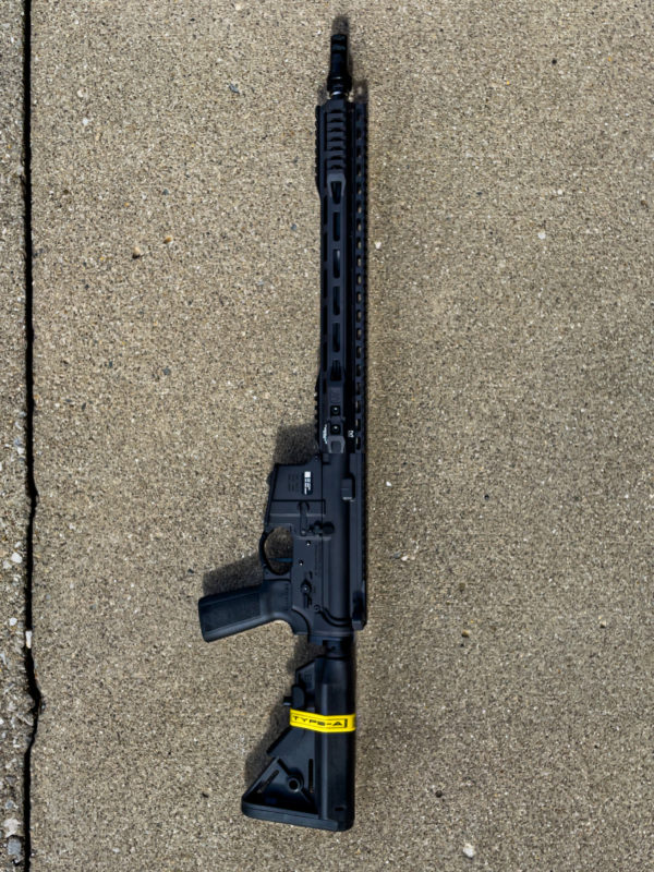 TYPE-A SPR-16 GEN 3 Rifle w/15" Handguard - 5.56NATO - Anodized Black ...