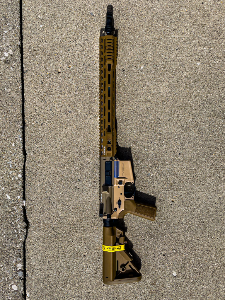 TYPE-A (BG Defense) Standard+ SPR-16 GEN 3 Rifle w/15" Handguard - 5 ...